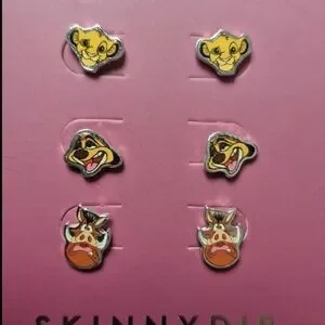 Disney | Jewelry | Disney X Skinny Dip The Lion King Earring Set New ...